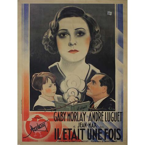 Vila original movie poster for Il était une fois Once Upon a Time Cinema For Sale