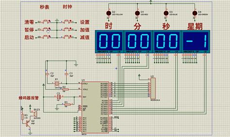 基于51单片机电子秒表倒计时器proteus仿真程序原理图pcb数码管显示语言播报数码管动态显示10s倒计时代码51单片机 Csdn博客