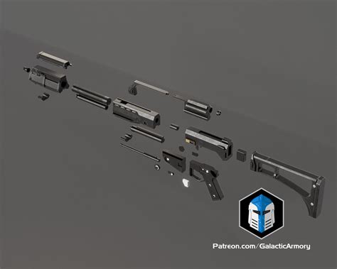 Galaxies Proton Blaster 3d Print Files Galactic Armory