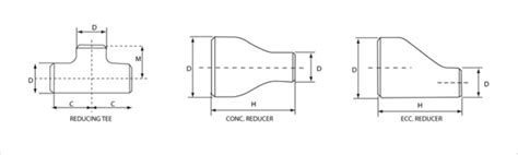 Butt Weld Reducing Tee And Reducers Pipe Reducers Mumbai India
