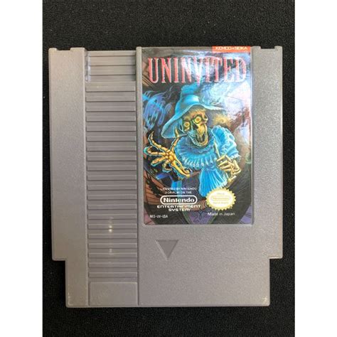 Nintendo Nes Uninvited Video Game