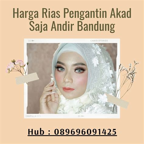 Wa 089696091425 Jasa Make Up Akad Nikah Bandung Wetan