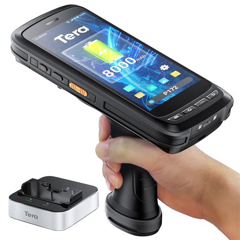 Teraandroid Barcode Scanner Pda Android 13 With Charging Cradle Pistol Desertcart Bangladesh