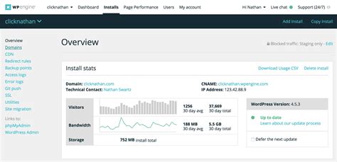 How To Use WP Engine S Dashboard For WordPress Hosting
