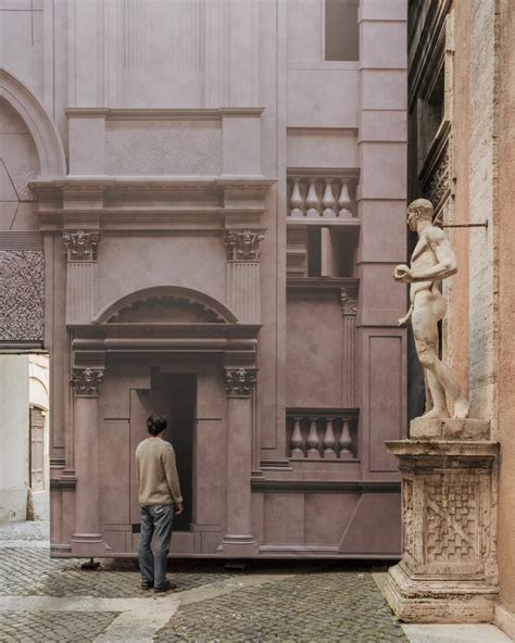 Robocoop Conceals Rome Restoration Work With Illusionary Infill Facade