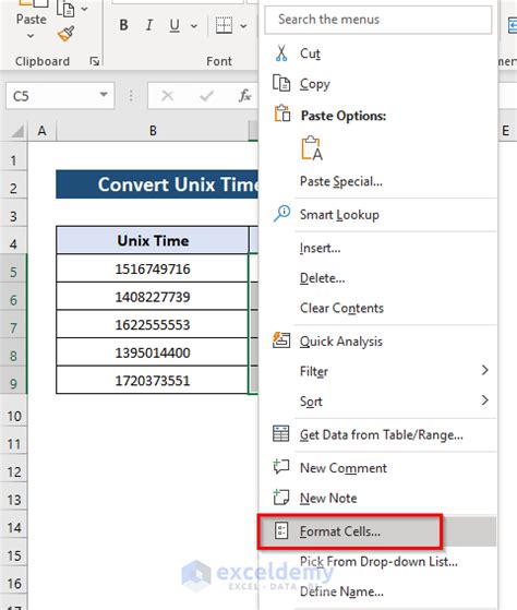 How To Convert Timestamp To Date In Excel 2 Suitable Cases
