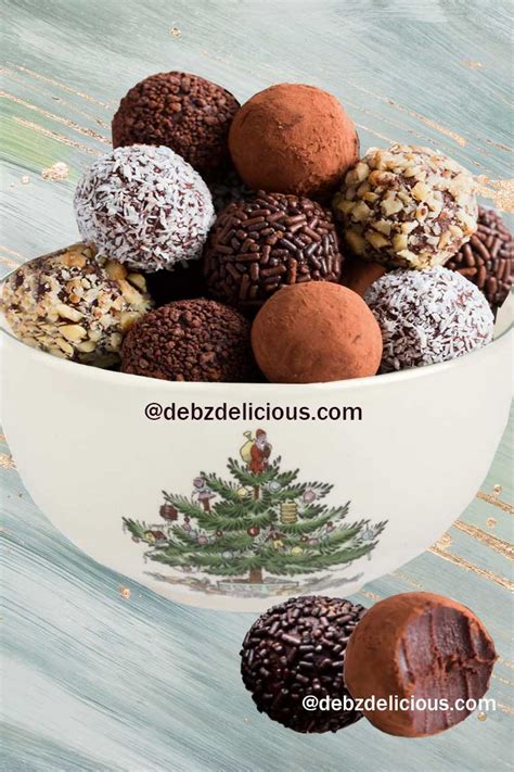 No Bake Chocolate Truffles Recipe With Condensed Milk 3 Ingredient