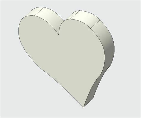 Stl File Heart・3d Print Model To Download・cults