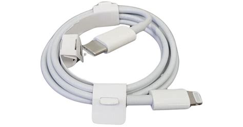 Power Technologies MFi Certified USB C To AC CABLE USBC L 1M B H