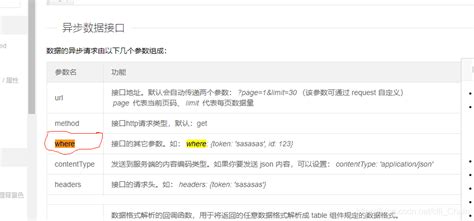彻底搞懂 Layui中的数据表格，更改请求参数等layui 获取 Table Where 参数 Csdn博客