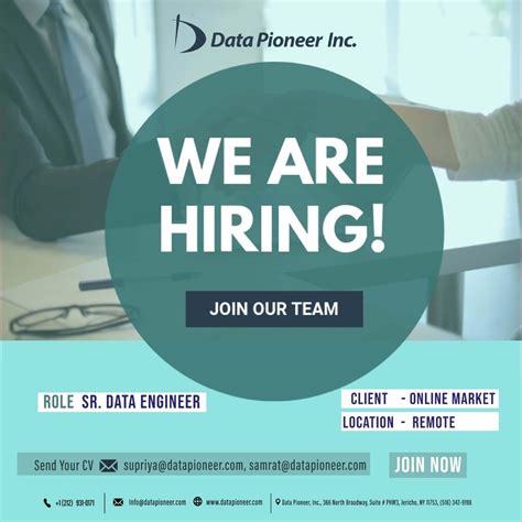 Data Pioneer Inc On Linkedin Dataengineer Dataengineering