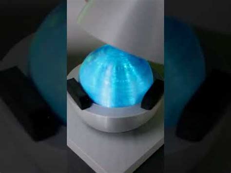 3d Printed Demon Core Lamp With Led Youtube