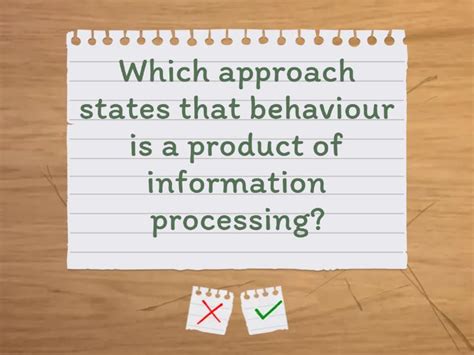 Cognitive Assumptions Flash Cards