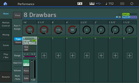 Using Faders On Master Keyboard To Use As Drawbars On MODX MODX MODX