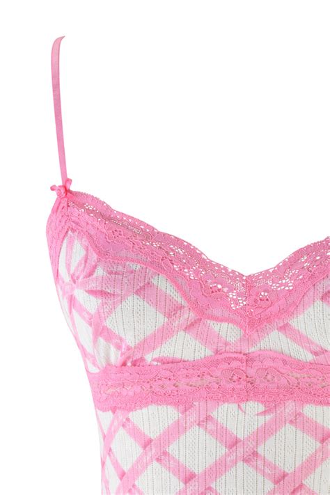 CASSIA TOP - PINK : DIGITAL : TIE ME UP IN GIA | I.AM.GIA