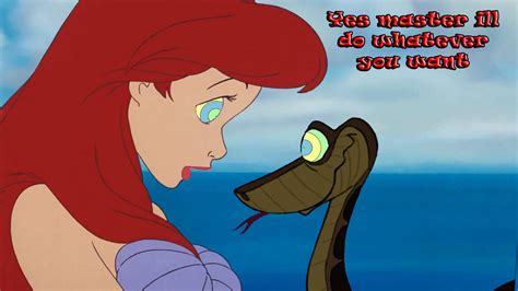 Kaa And Ariel By Cassiefeet On Deviantart