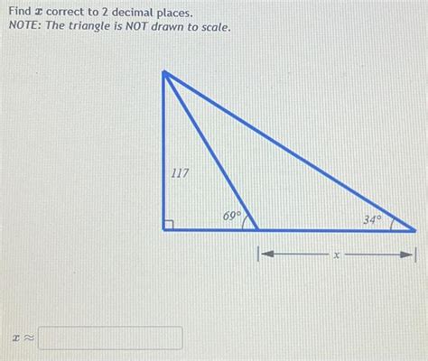 Solved Solve The Right Triangle Shown In The Figure Answer Chegg