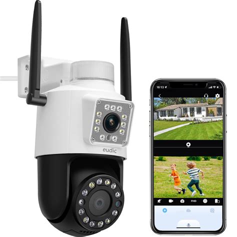 Уличная Wifi камера видеонаблюдения 4Мп с 2 объективами Товары для дома Id 2634564087 цена