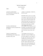 Split Column Script Docx THE SPLIT COLUMN SCRIPT By Dr Carey Martin VIDEO AUDIO WS INT