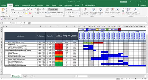 Las Mejores Plantillas De Diagramas De Gantt En Excel Descarga Gratis Porn Sex Picture