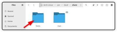 How To Install Fonts On Arch Linux Linux Genie