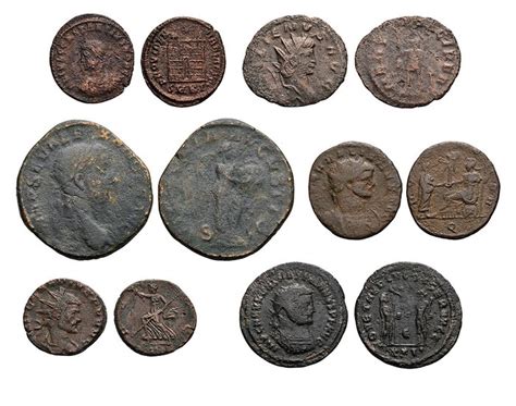 Roman Empire Lot 6 Stk Folles Antoniniani Dupondius Catawiki