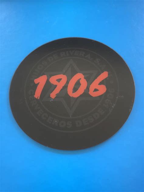 1906 ESTRELLA GALICIA Cervezas Coleccion