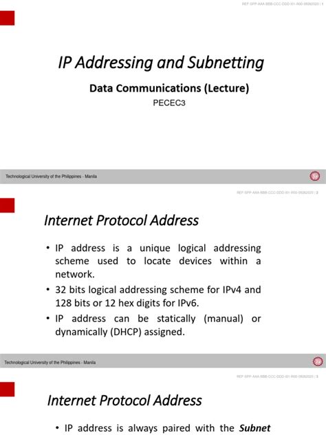 Module 6 Ip Addressing And Subnetting Pdf Ip Address Internet