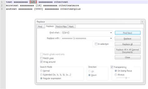 Regex Regular Expression To Add Characters Before And After Numbers