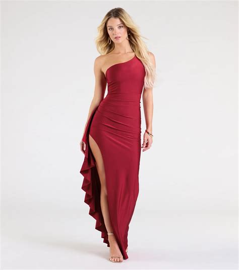 One Shoulder Cocktail Dresses And Windsor