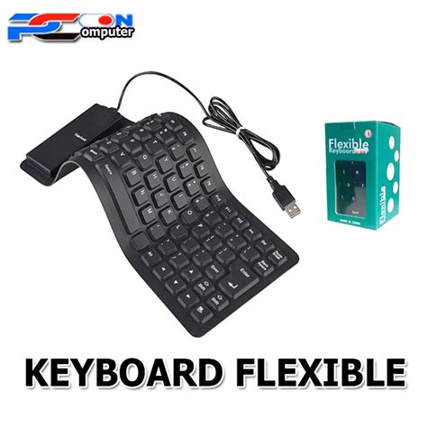 Jual Keyboard Flexible Usb Komputer Laptop Mini Keyboard Lipat Portable Shopee Indonesia