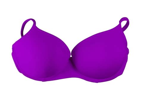 Premium Photo Brassiere Isolated Purple