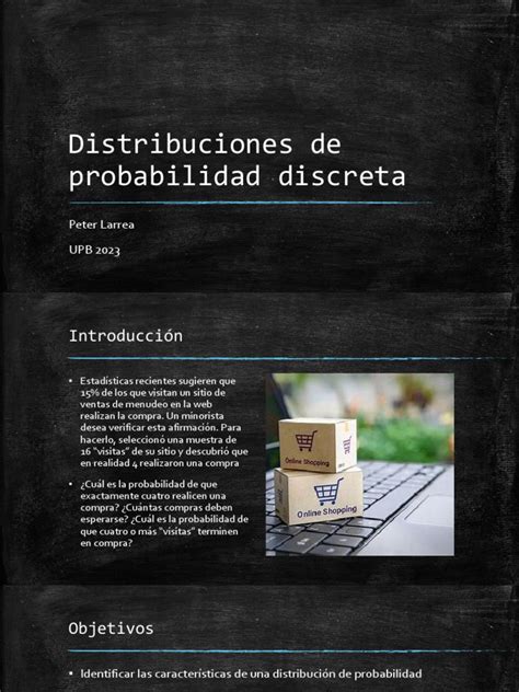 Unidad 2 Distribuciones De Probabilidad Discreta Pdf Distribución
