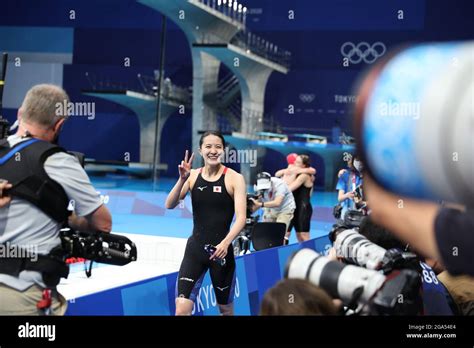 Tokyo Japan 28th July 2021 Yui Ohashi Jpn Swimming Womens 200m