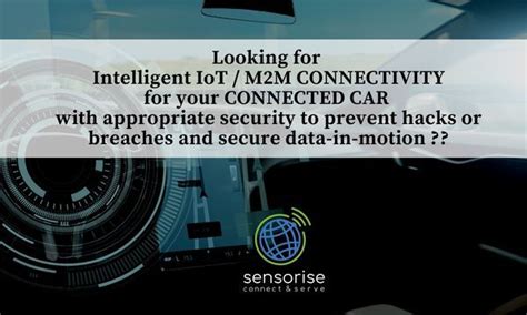 Sensorise On Linkedin Building Cybersecurity For Automobiles Sensorise
