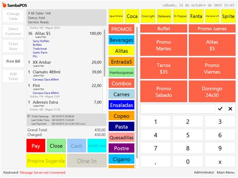 Orders Stuck On Waiter Display Screen V Question SambaClub Forum