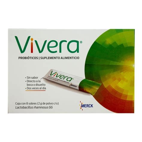 Suplemento Alimenticio Vivera 8 Sobres De 2 G De Polvo Cu Walmart