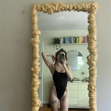 Womens Swimsuit One Piece Depop