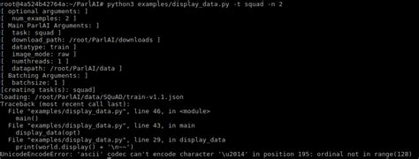 Unicodedecodeerrors · Issue 491 · Facebookresearchparlai · Github