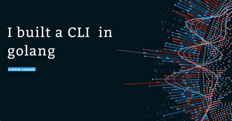 How I Built A Cli Application In Golang Emmanuel Soetan Posted On The