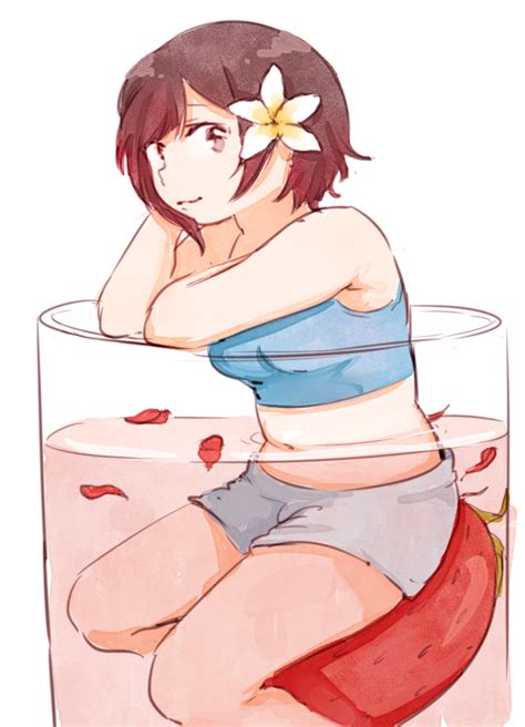 Not Sure If Really Big Glass Or Really Small Ruby RWBY Know Your Meme