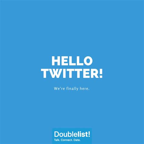 Doublelist On Twitter Check Check One Two Is This Thing On Doublelist Is Now On