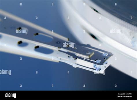 Hard Disk Internals Stock Photo Alamy