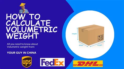 How To Calculate Volumetric Weight For Express Air Freight And Sea