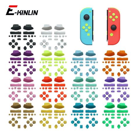 Pieces Full Set Controller Buttons Kit L R SR SL ZR ZL ABXY D Pad Replacement For Nintendo