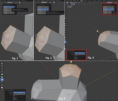 How to apply an orientation transform to smooth vertices? - Basics & Interface - Blender Artists ...