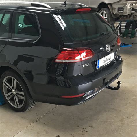 Oris Anhängerkupplung VW GOLF VII Variant abnehmbar pol Elektrik Bj