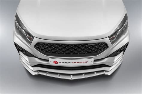 Сплиттер Q переднего бампера Lada Vesta Quasar купить по цене 7 400 руб ...