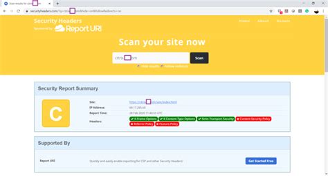 Securing A Citrix Adc Formally Known As Netscaler Vpx To Score An A Rating On Security Headers