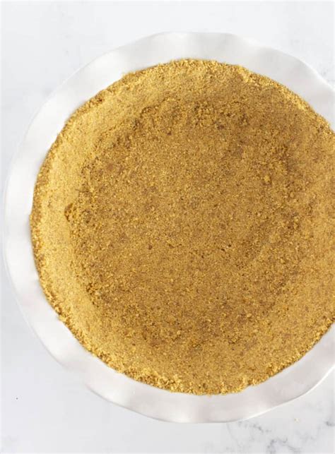Easy Homemade Graham Cracker Crust Practically Homemade